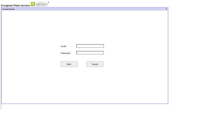 Make a Payment – Evergreen Waste Services